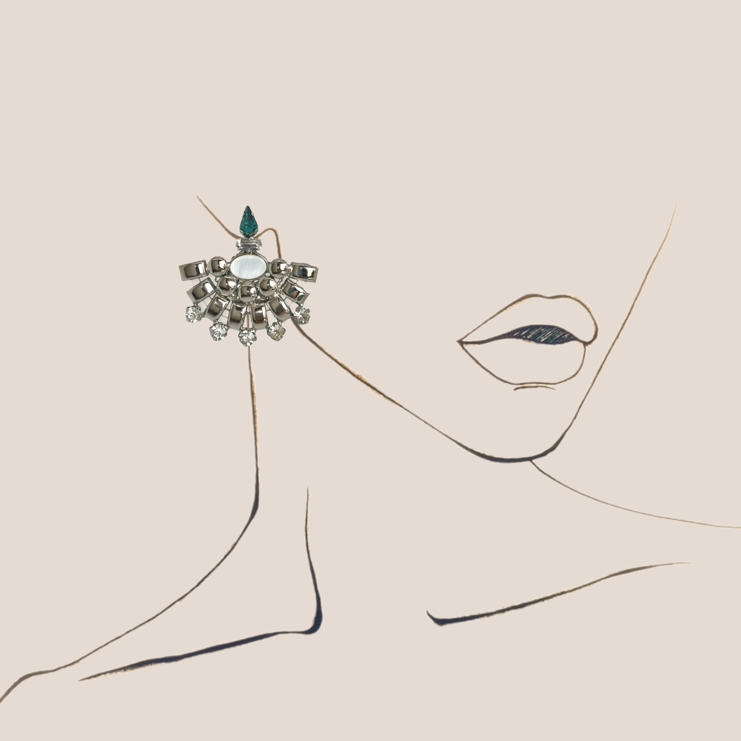 CLEO EARRING – d-by-dalia-jewelry
